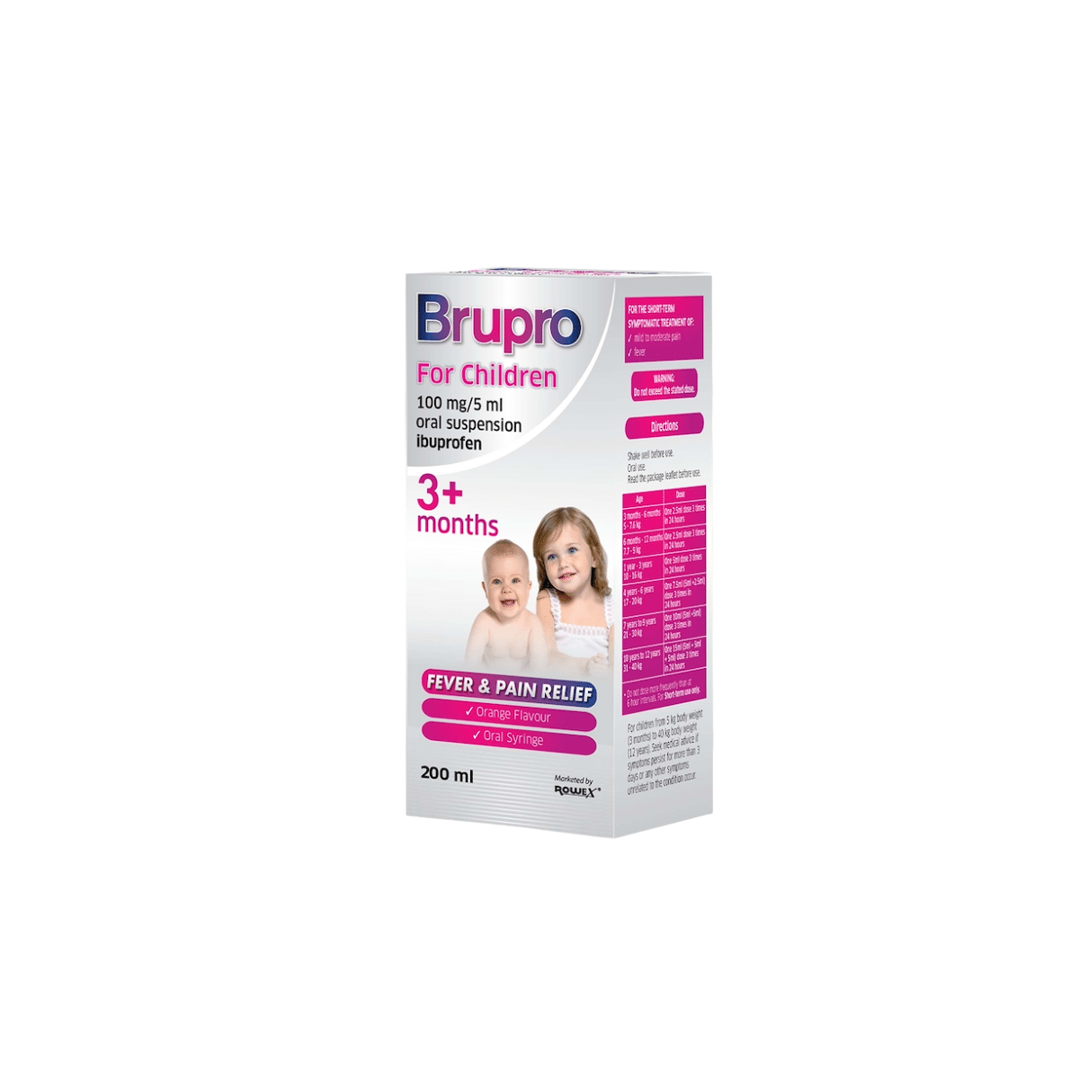 Brupro | Baby Pain Relief | Ibuprofen | Brupro For Children